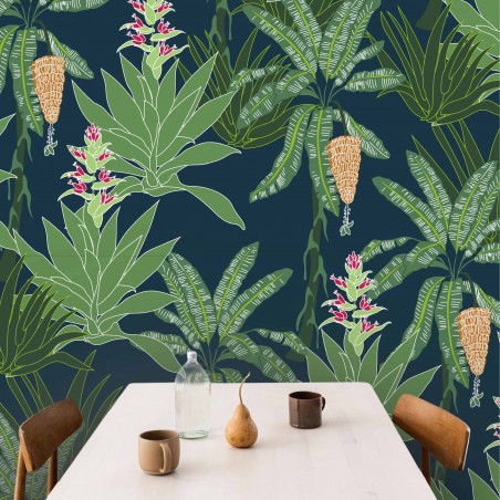 Papier peint Palmier N°3 | Personnalisable